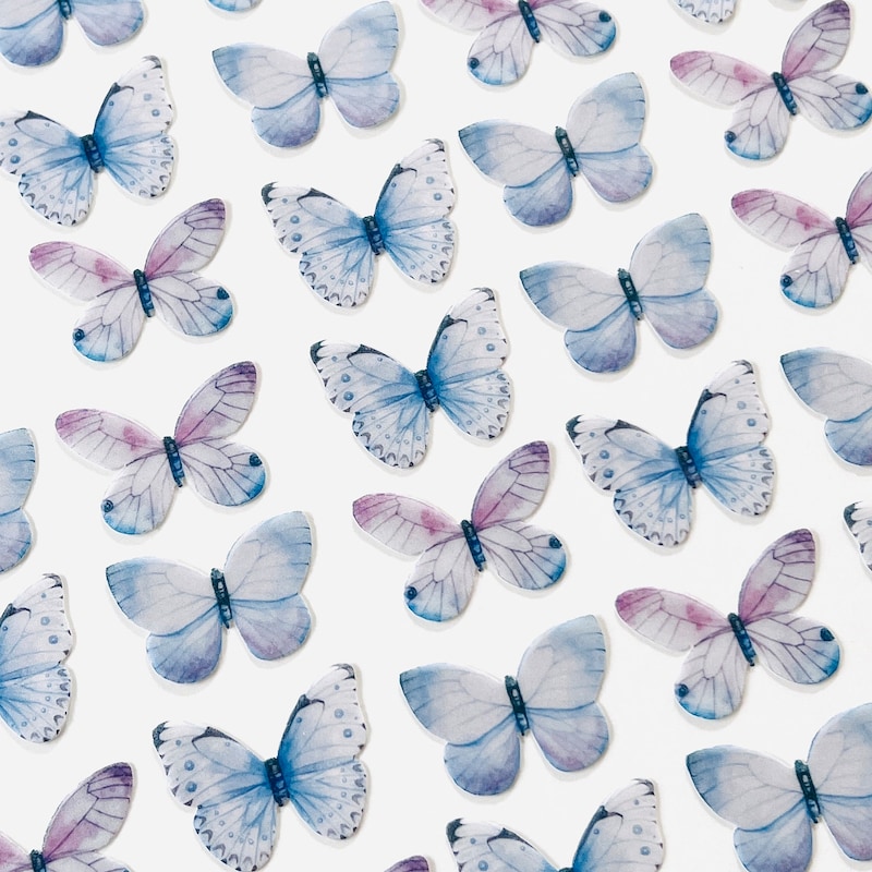 Wafer Paper Butterflies - Etsy