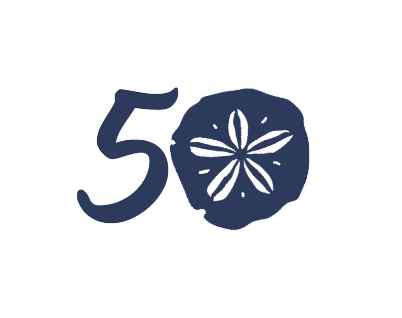 Happy 50th Birthday Logo - Etsy