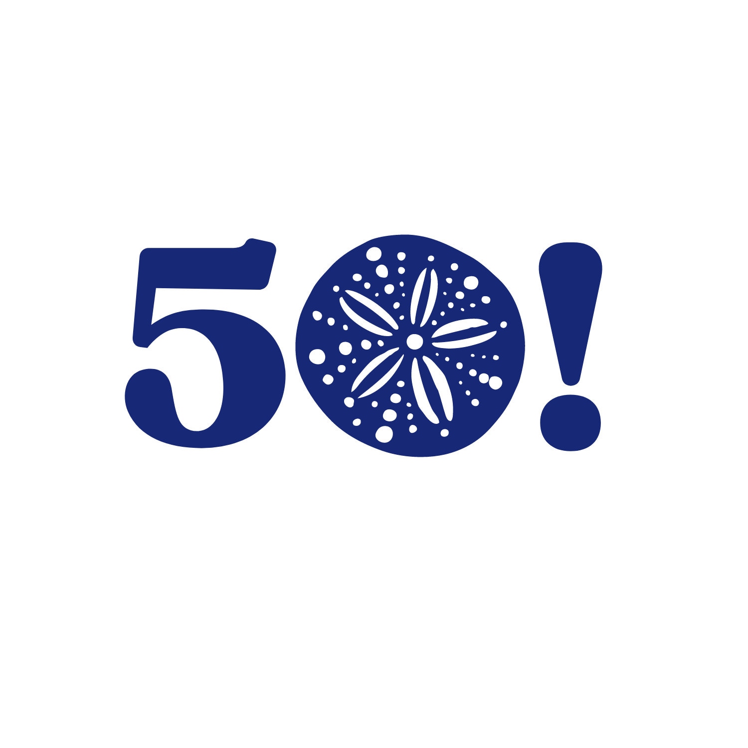 Happy 50th Birthday Logo - Etsy