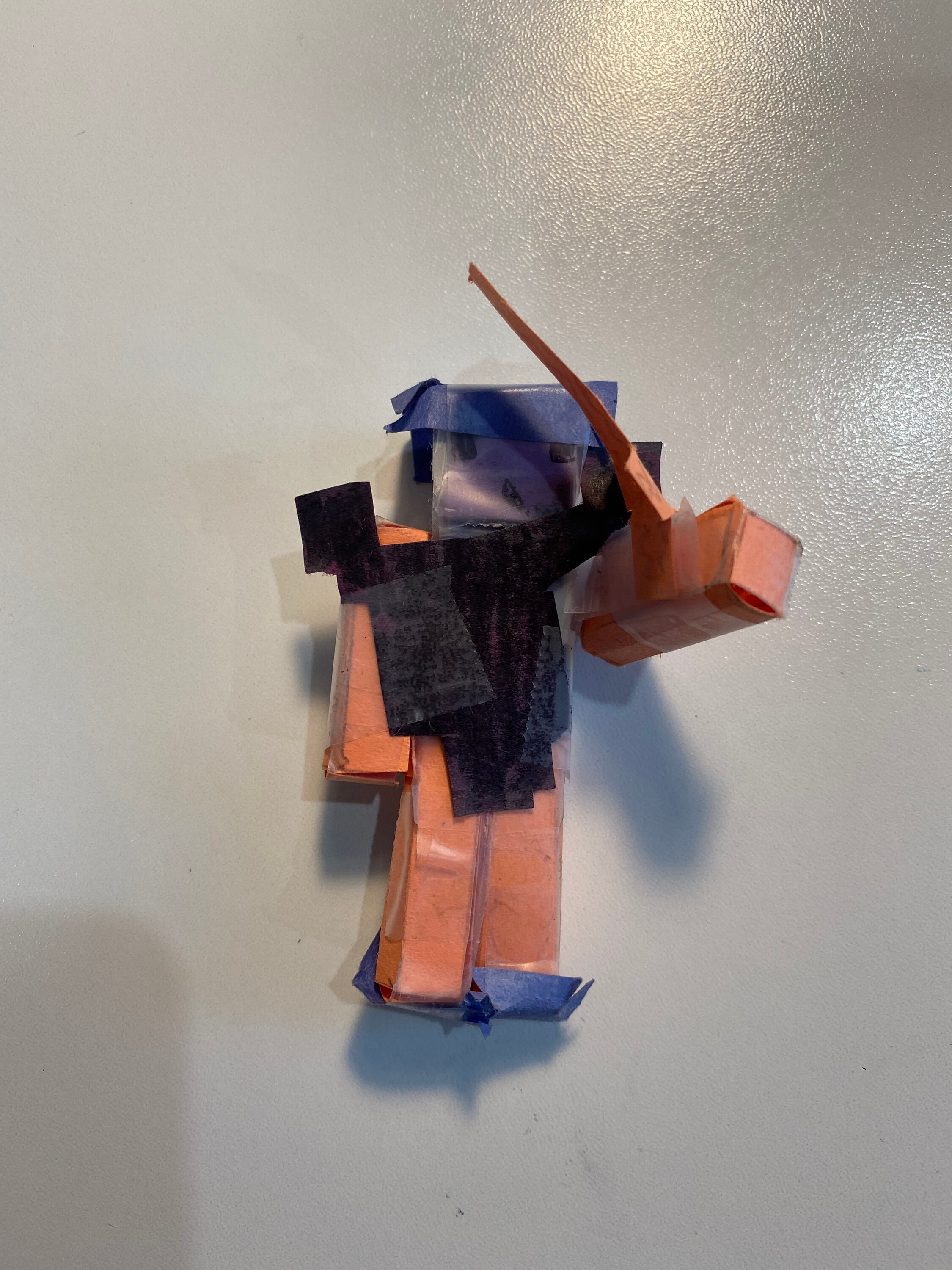 Minecraft Themed Custom Paper Figurines Made By 8 Year Old Eli - Etsy 日本