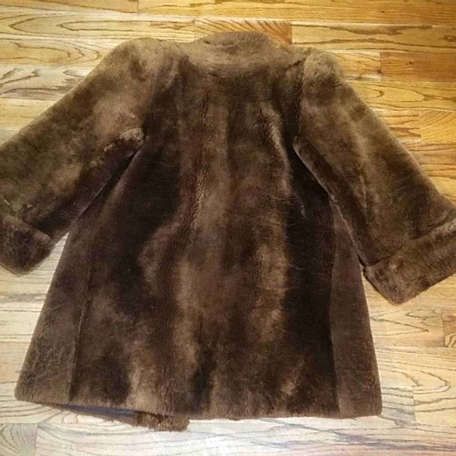 Duplers Vintage Heavy Fur Coat Long Large - Etsy