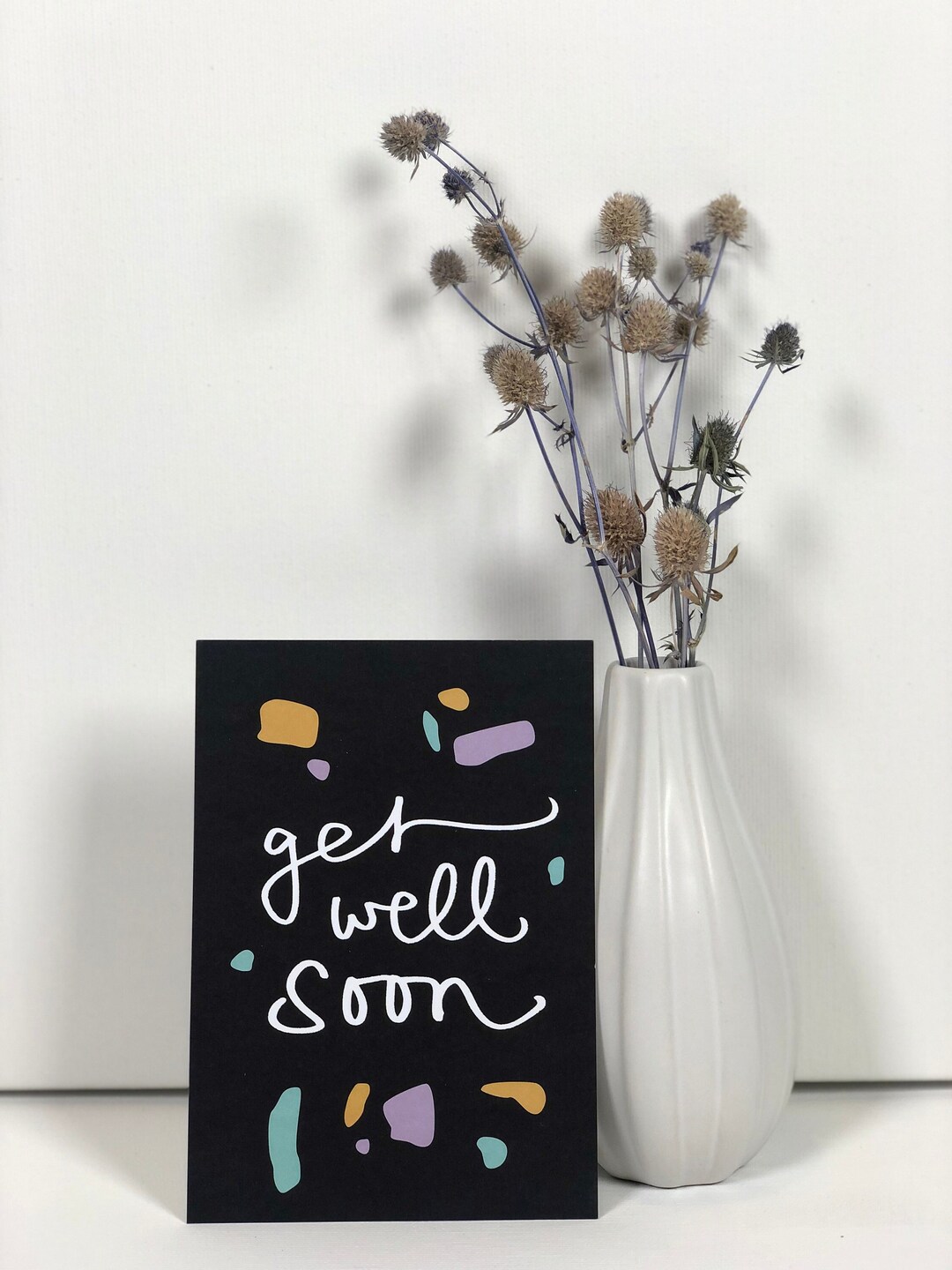 Postcard get Well Soon - Etsy