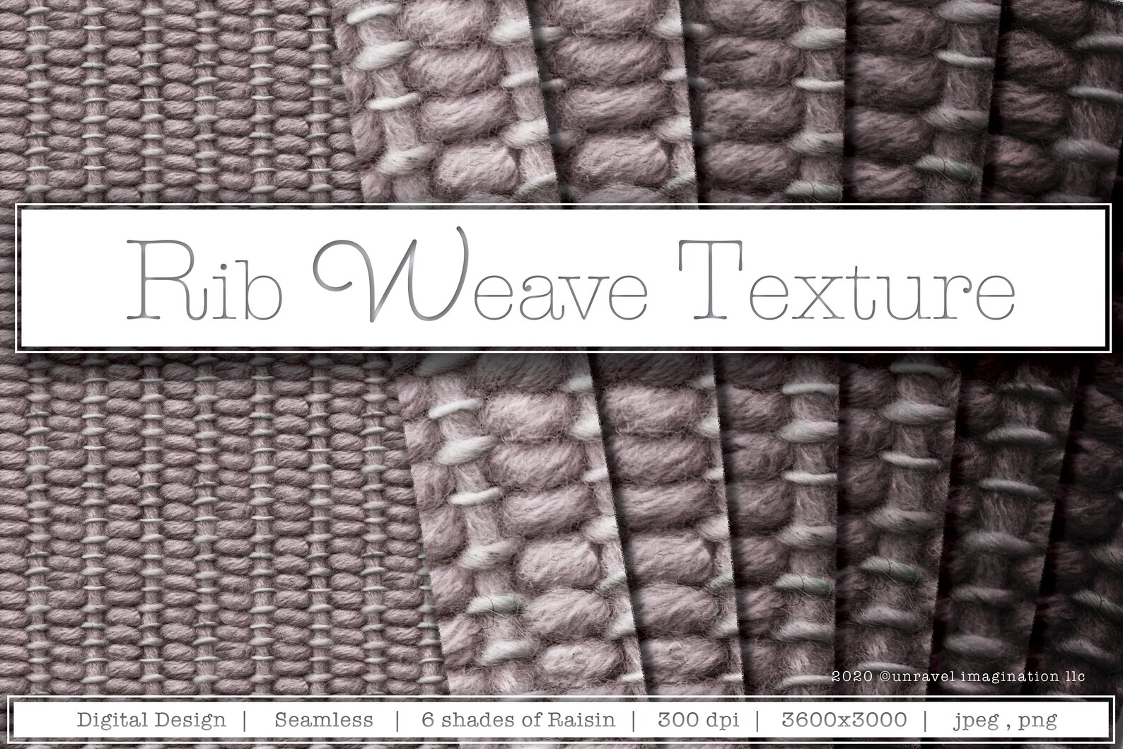 Seamless Pattern of Rib Weave Texture Digital Download in | Etsy