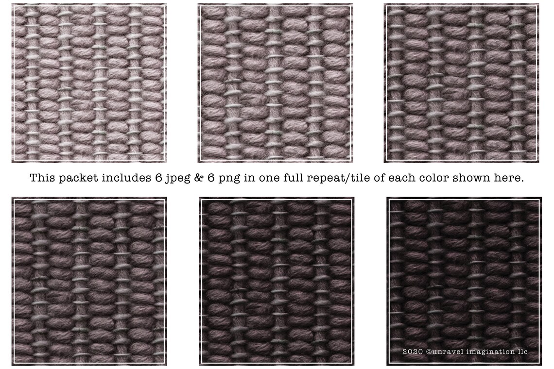 Seamless Pattern of Rib Weave Texture Digital Download in | Etsy