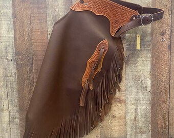 Leather Chinks - Etsy