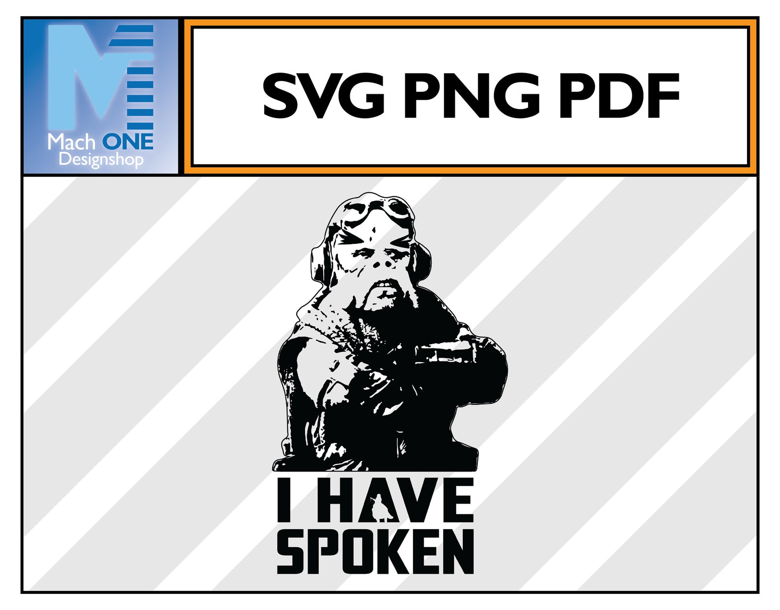 Mandalorian - Kuiil - I Have Spoken for Cricut and Silhouette - Etsy