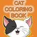 Cat Coloring Book Cat Coloring Pages Cat Coloring Books - Etsy
