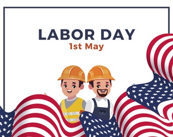 Labor Day Card, Happy Labor Day Card, Labor Day Gift, Printable Labor ...