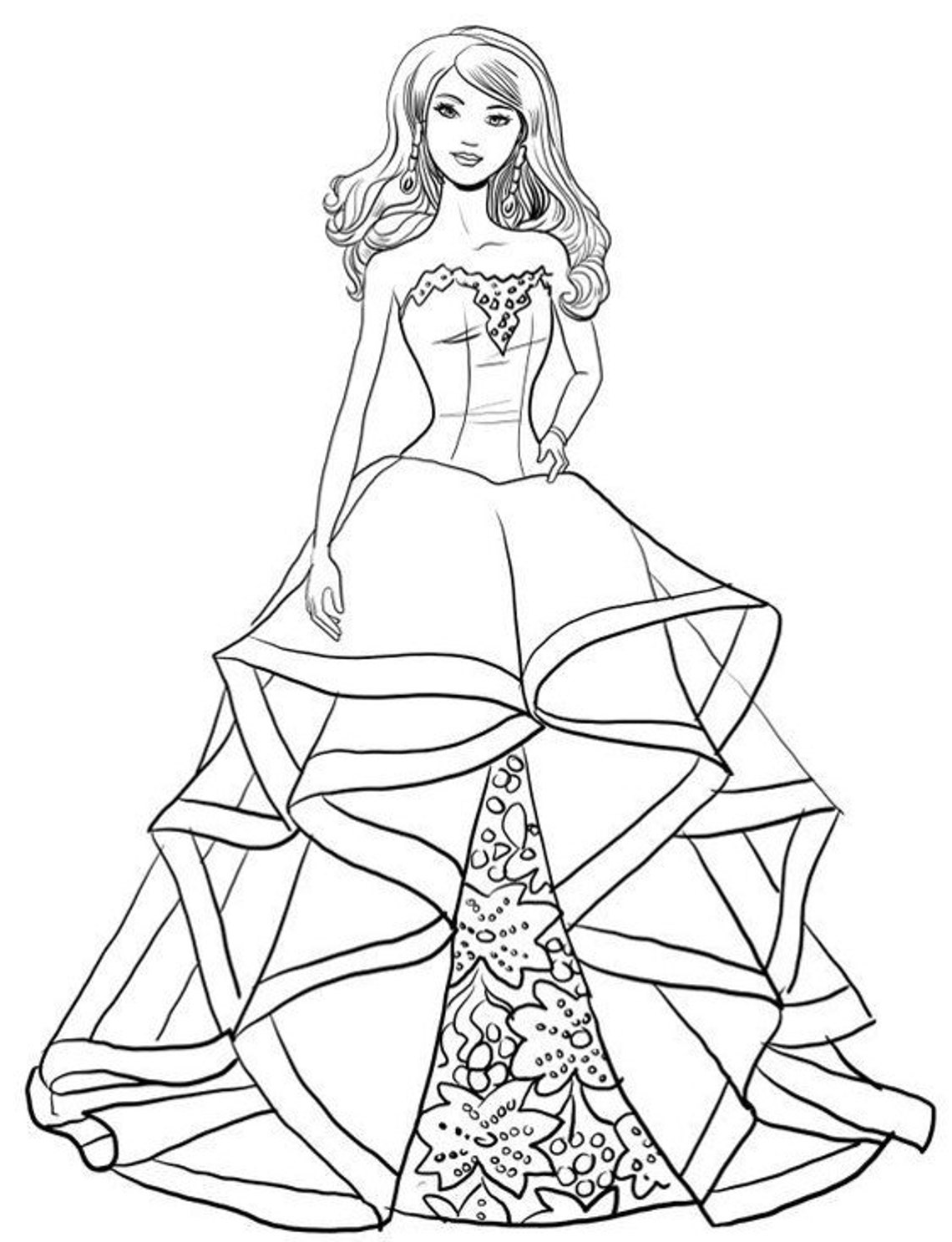 Fashion Coloring Book Fashion Coloring Page Fashion - Etsy