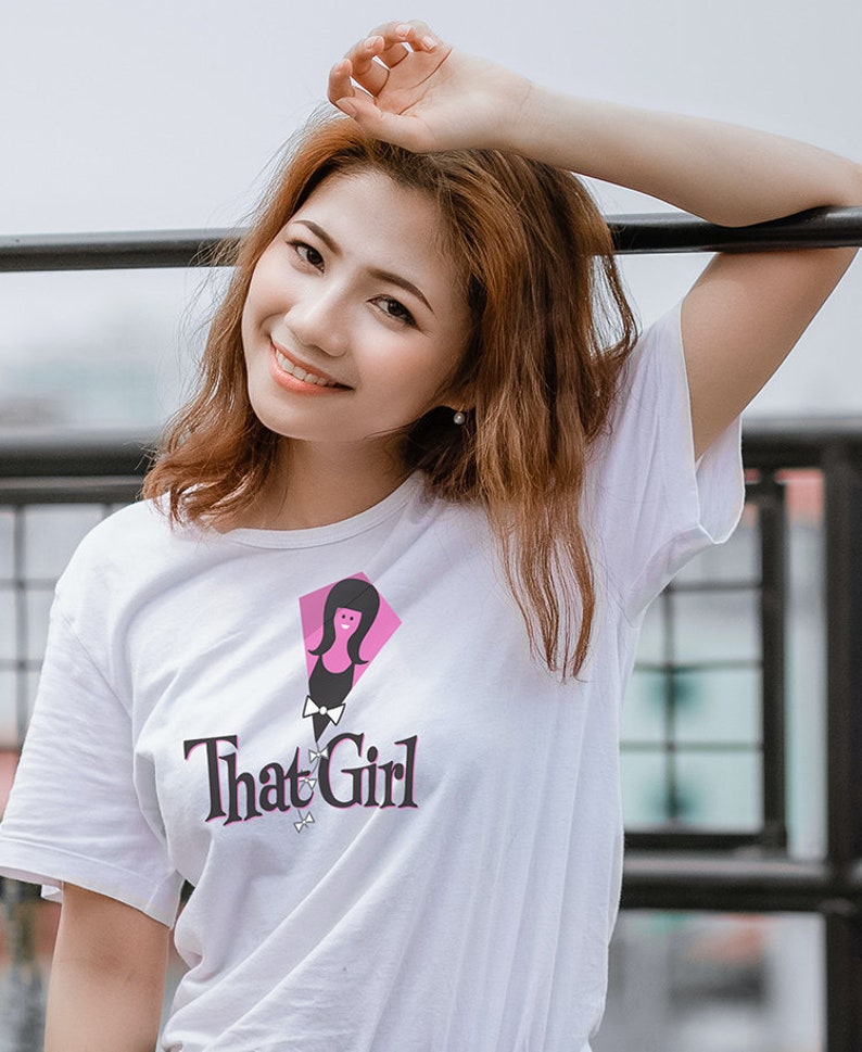 That Girl T-shirt - Vintage, Retro, That Girl, Tv, Marlo Thomas, Comedy ...