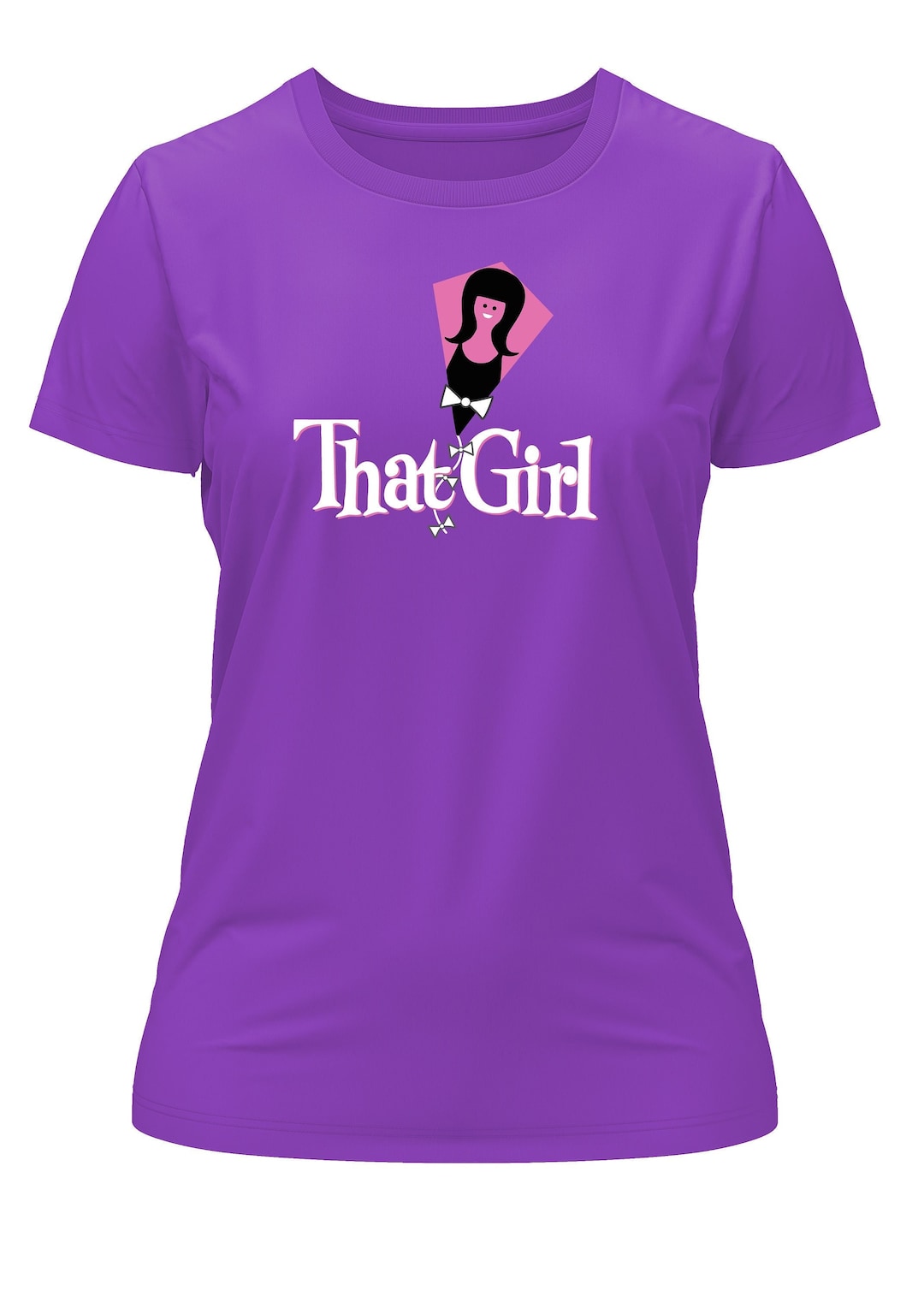 That Girl T-shirt - Vintage, Retro, That Girl, Tv, Marlo Thomas, Comedy ...