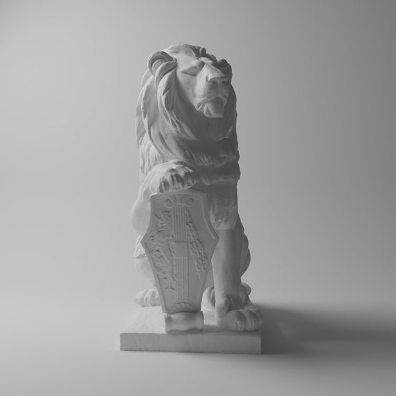 3d-printable Model of Statue of Lowe | Etsy