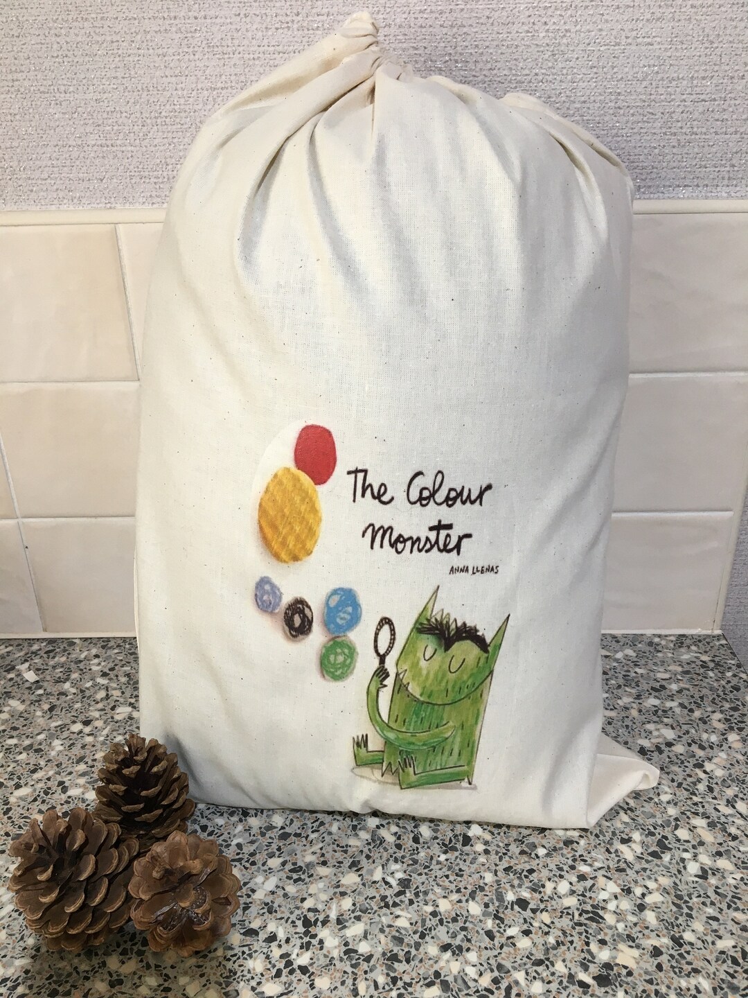 THE COLOUR MONSTER Teacher Story Resource Sack - Handcrafted - Etsy UK