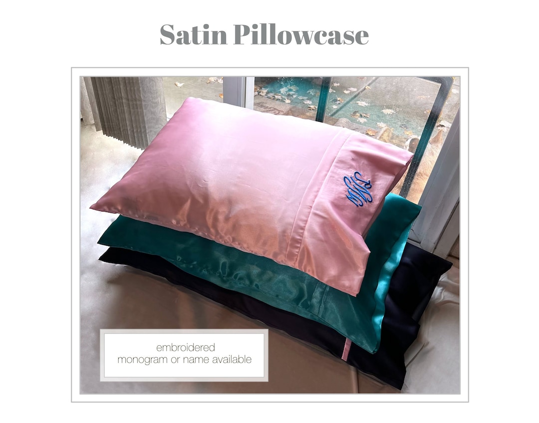 Handmade Satin Pillowcases - Etsy