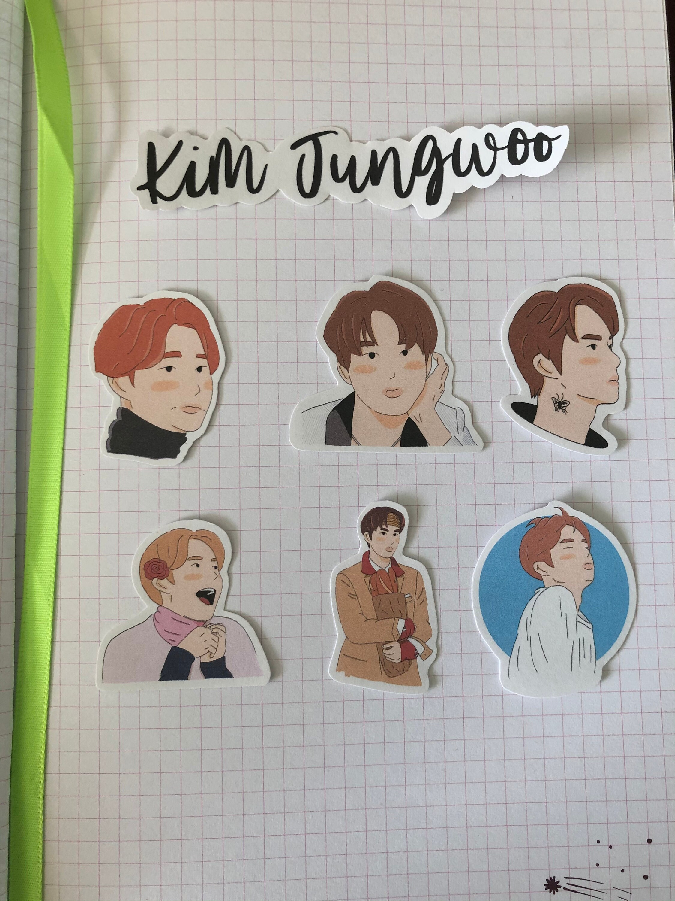 Nct 127 Member Stickers - Etsy UK