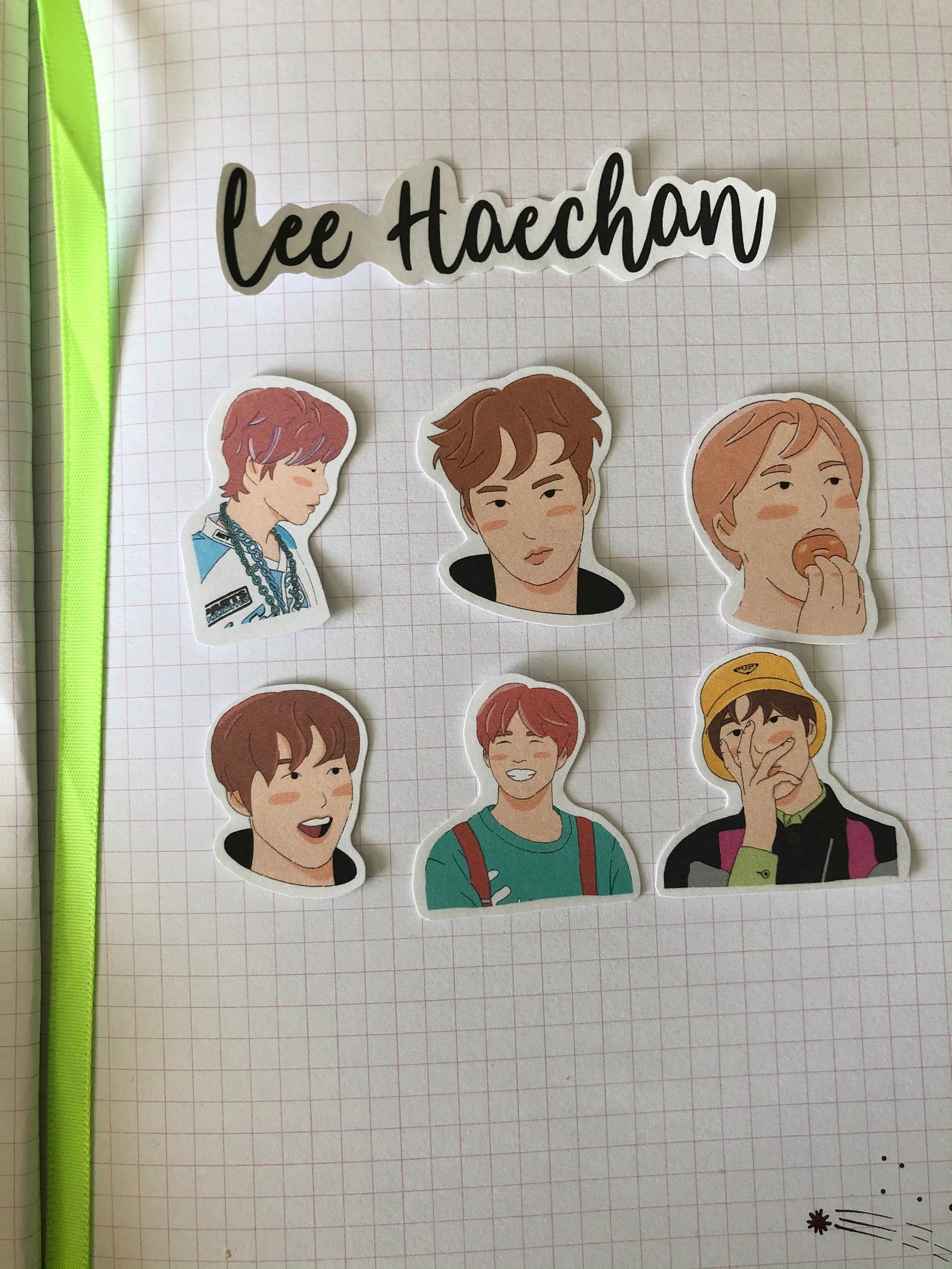 Nct 127 Member Stickers - Etsy UK