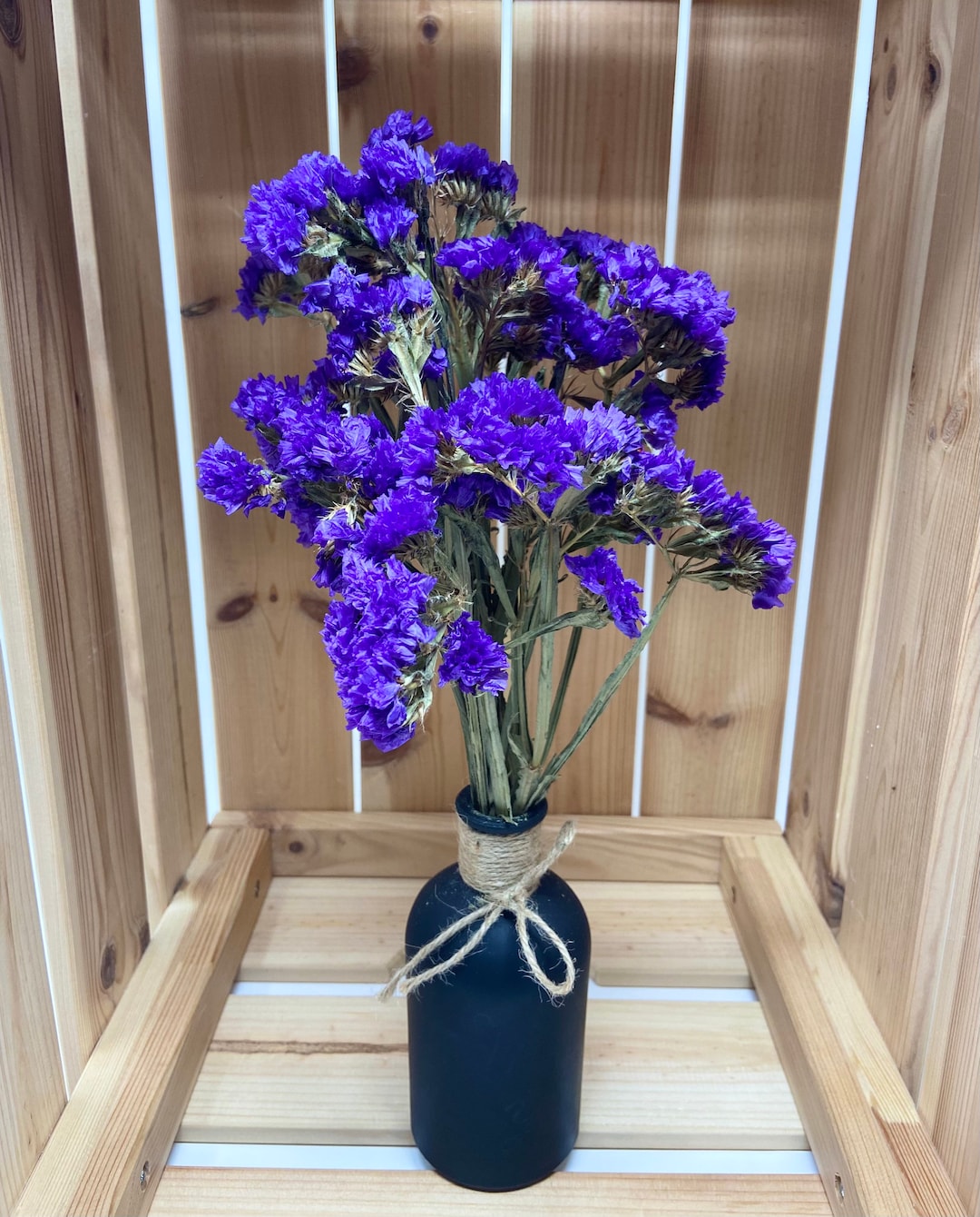 Purple Statice Dried Flowers - Farmhouse Style - Reed Diffuser Home ...