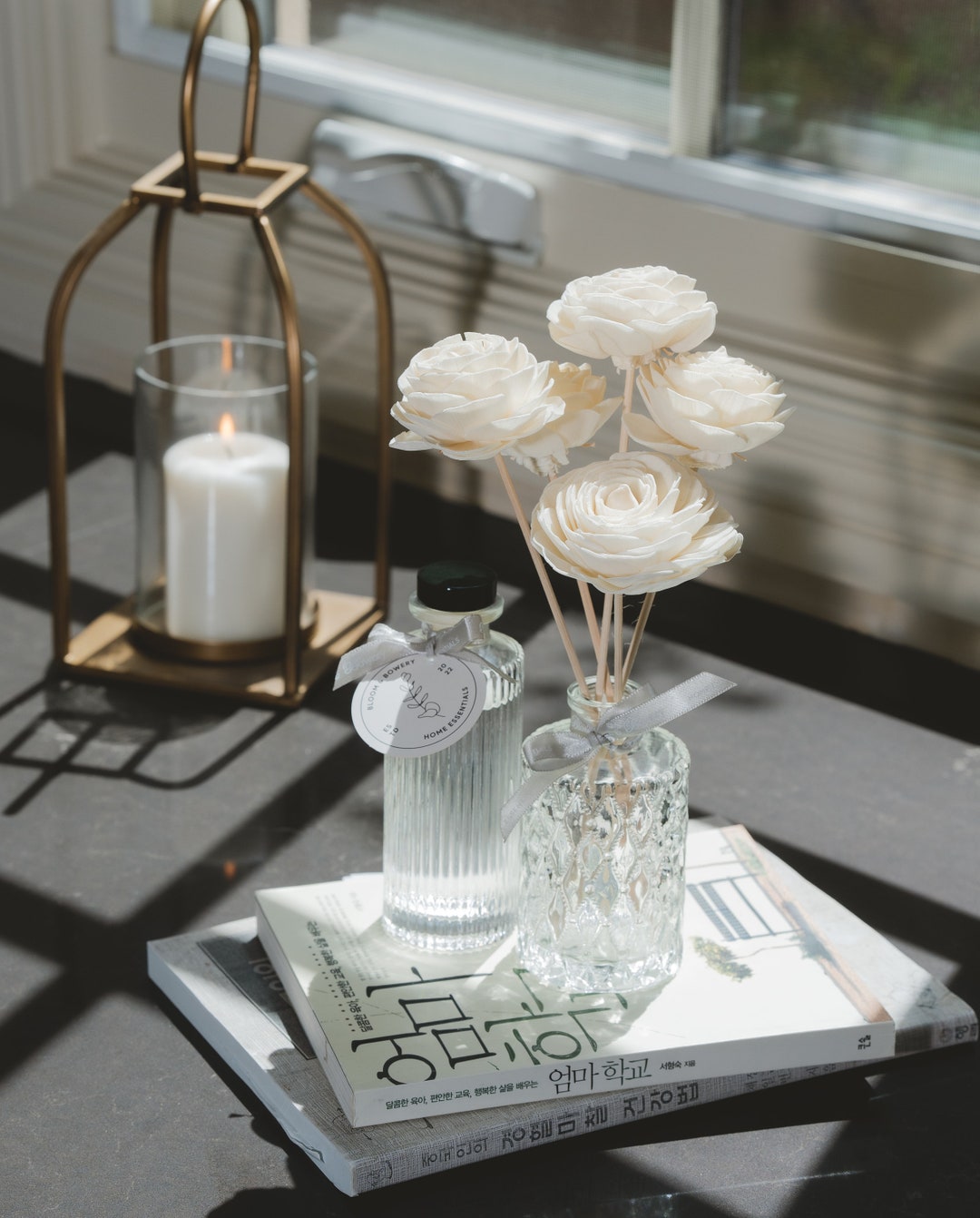 Reed Diffuser Flowers Ranunculus Set of 5 Sola Wood Diffuser Flowers ...