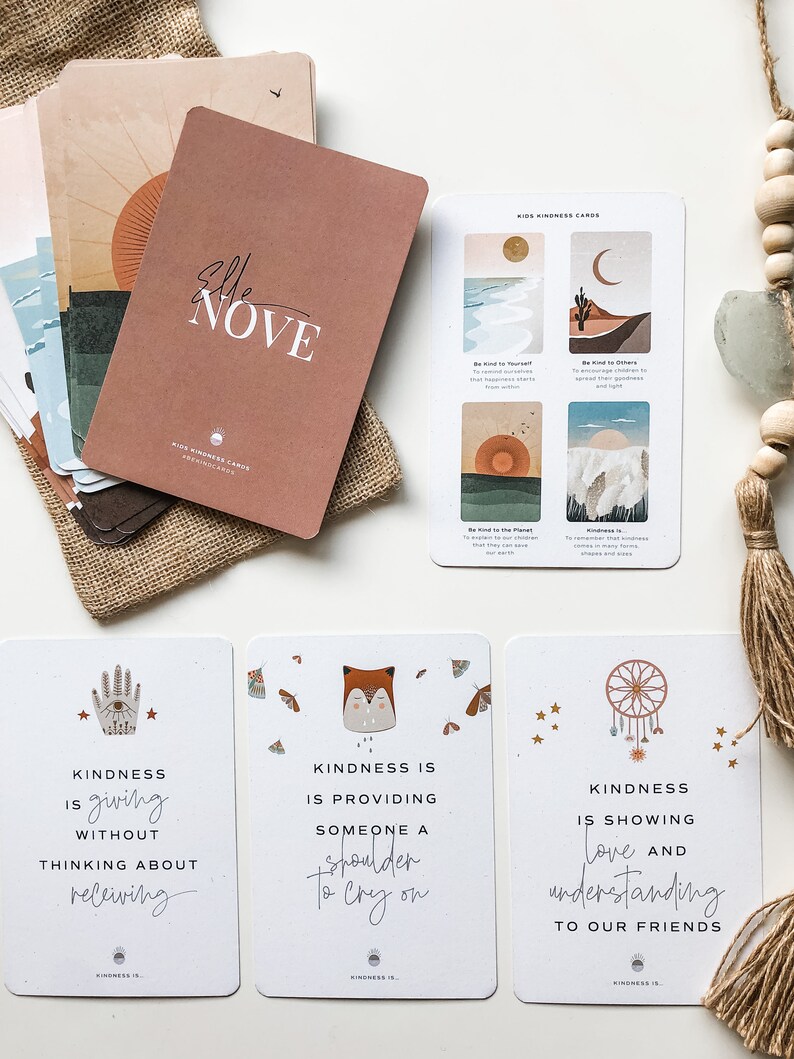 Kids Kindness Cards - Etsy