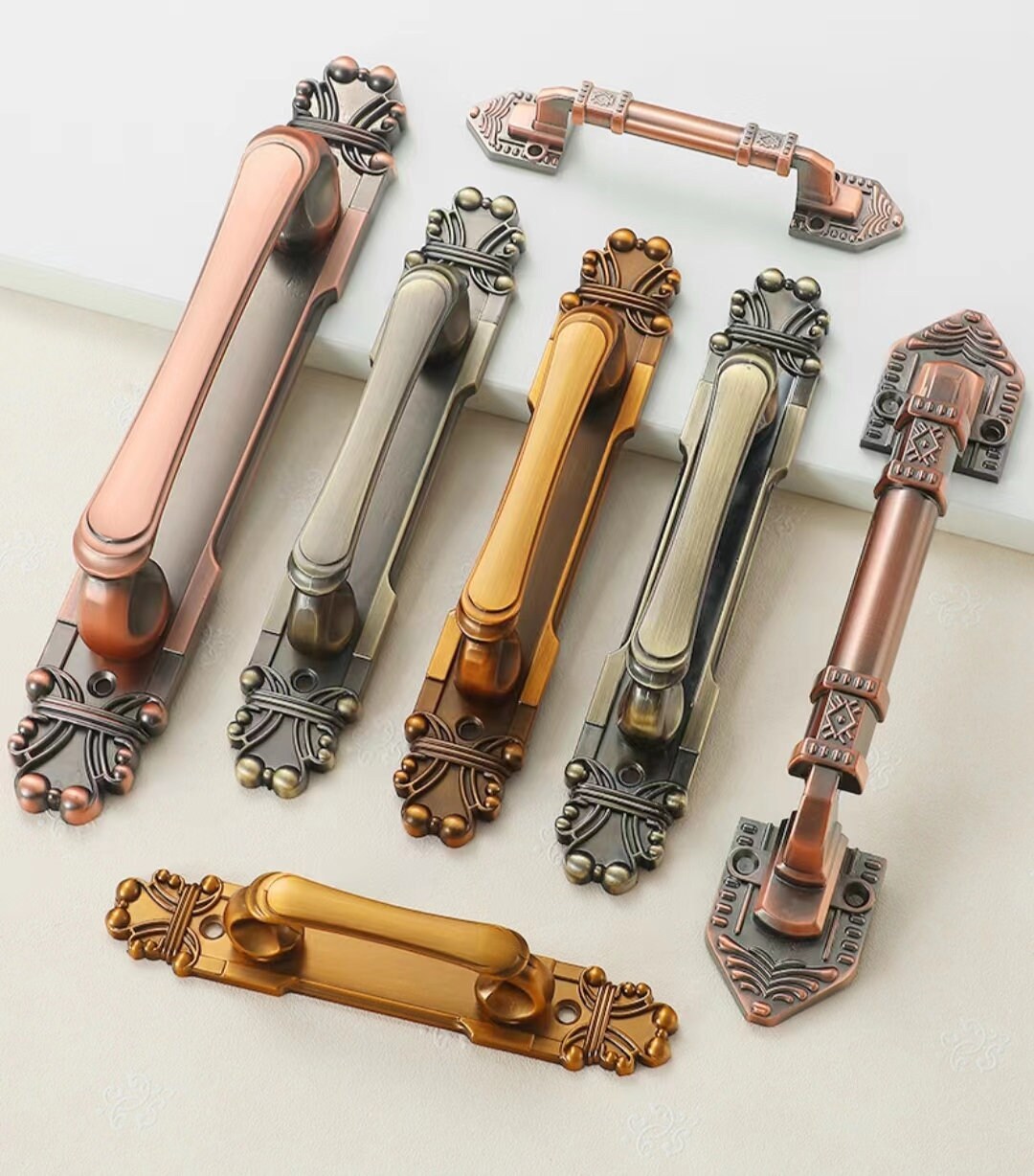 Vintage Cabinet Handles, American Style Wardrobe Door Handles, Cabinet ...