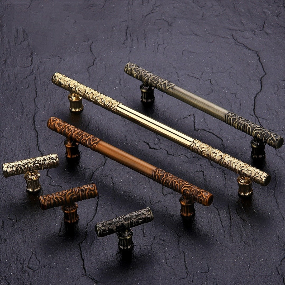 3.75 5 6.3 7.5 Vintage Design Door Handle,wardrobe Door Handle ...