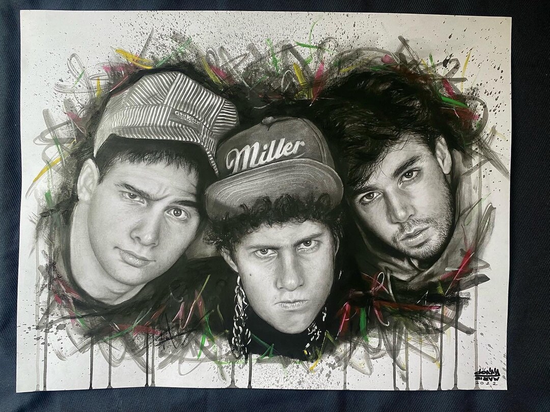 Sure Shot - Portrait Beastie Boys - Etsy