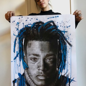 Xxxtentacion Portrait 65x50cm - Etsy