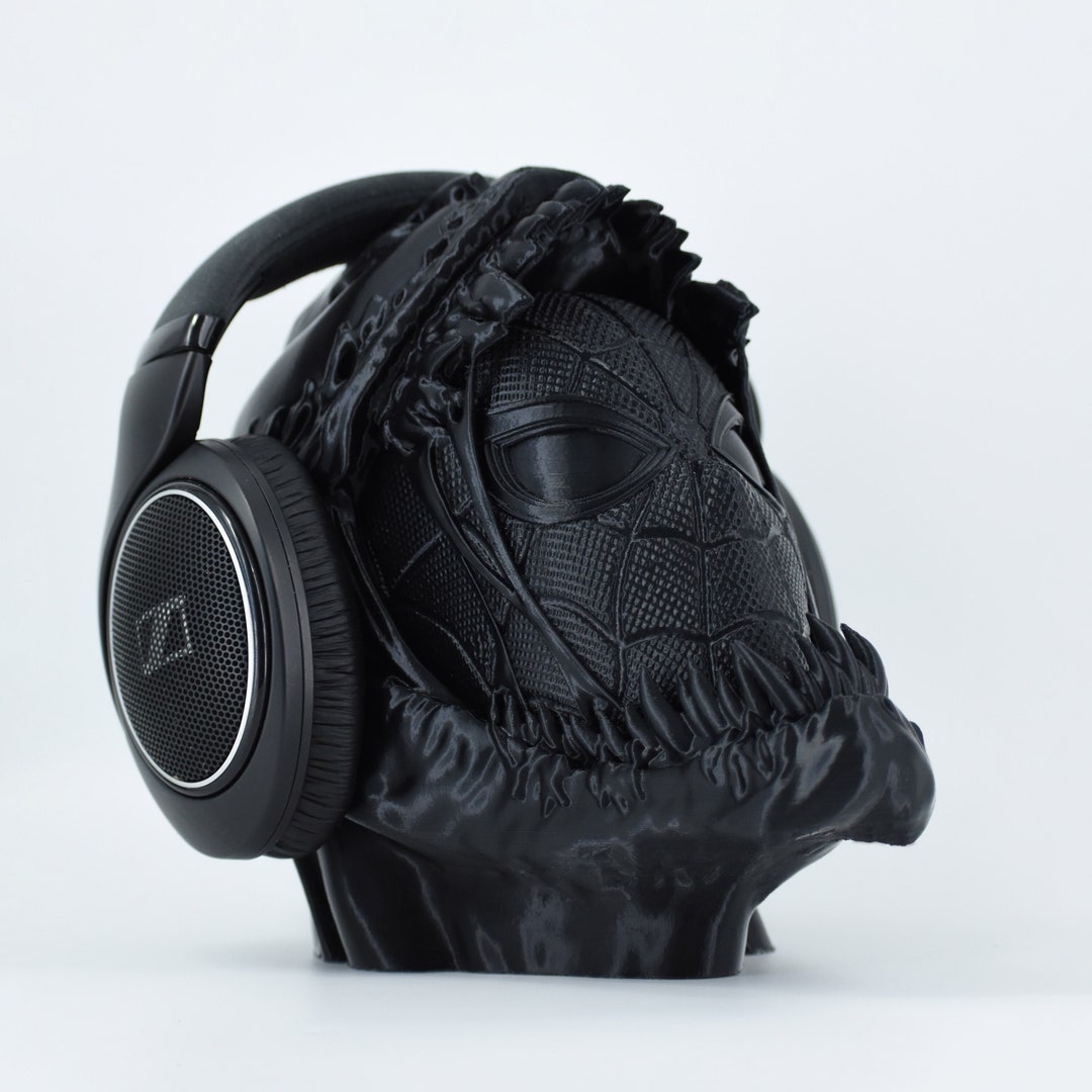 Venom-spiderman Headphone Stand 3D Printed Customizable Colors Hand ...