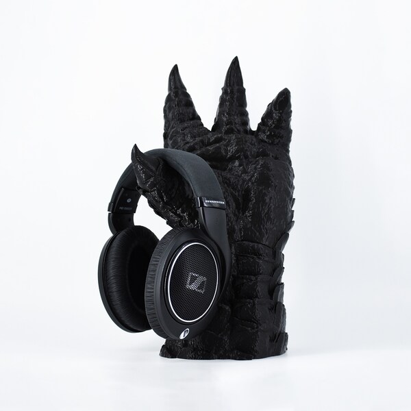 Godzilla Hand Headphone Stand - Etsy