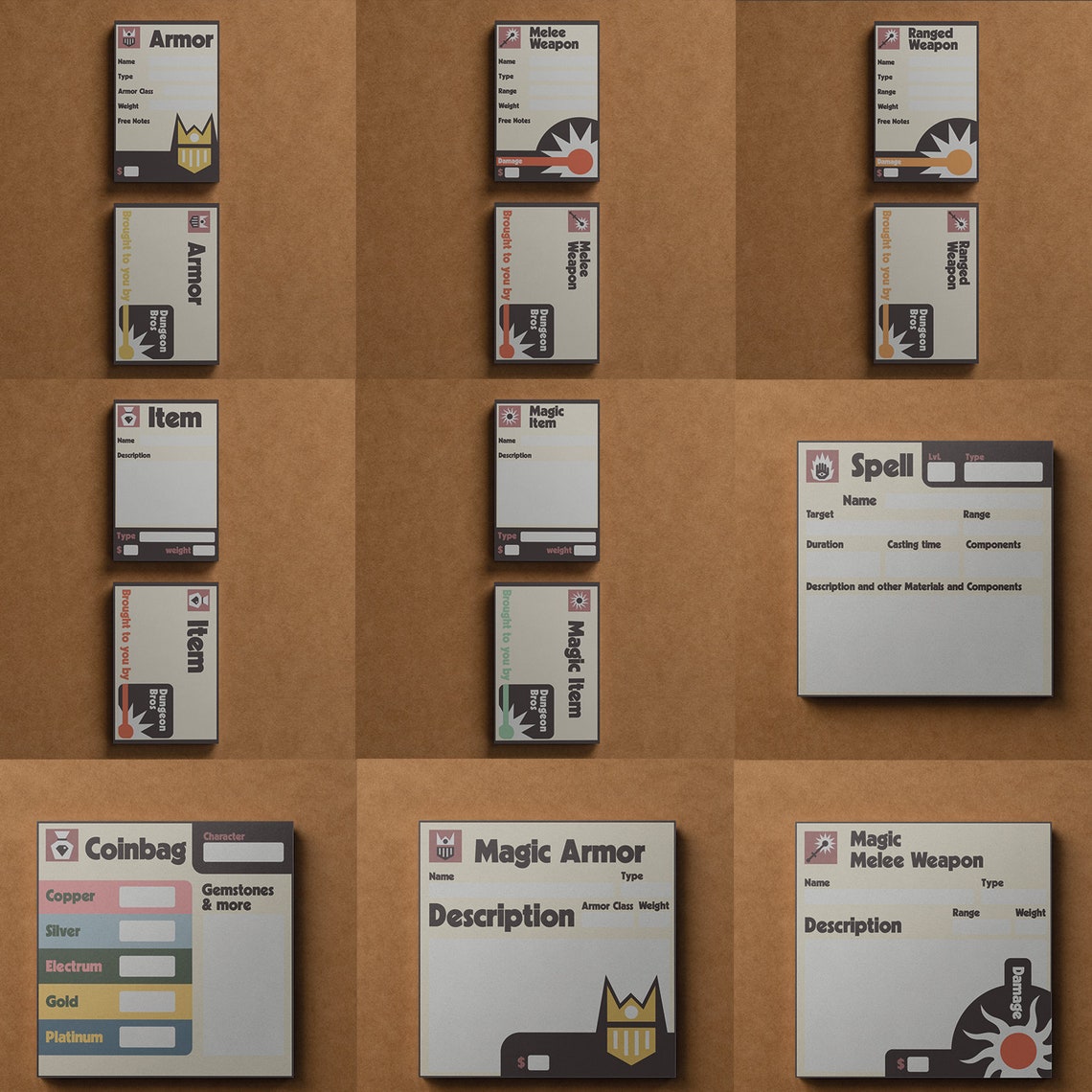 Dnd Kids and Beginner Character Sheet Bundle - Quests Await - Optimized ...