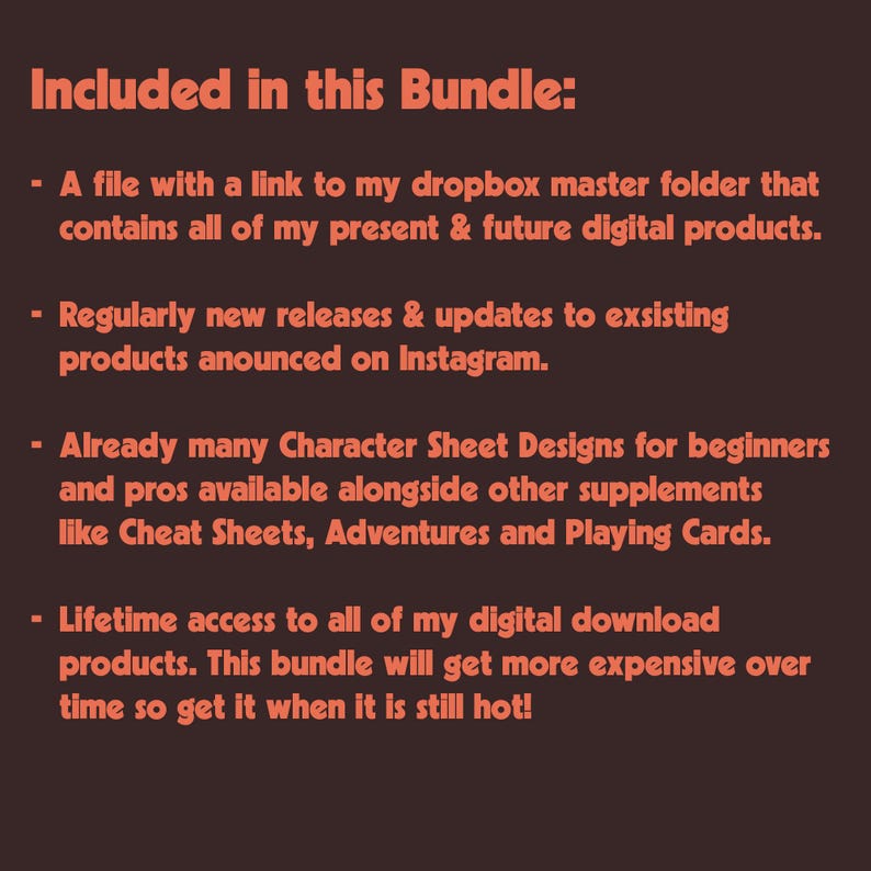 Whole Shop Bundle -dungeon Bros- Innovative Designs for Dnd 5e and More ...