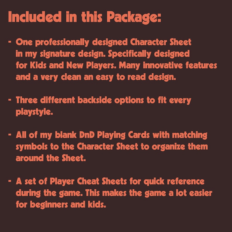 Dnd Kids and Beginner Character Sheet Bundle - Quests Await - Optimized ...