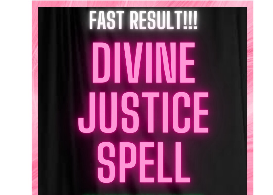 Justice Spell : WIN COURT Case/win Legal Case/ Justice Magic Make Judge ...