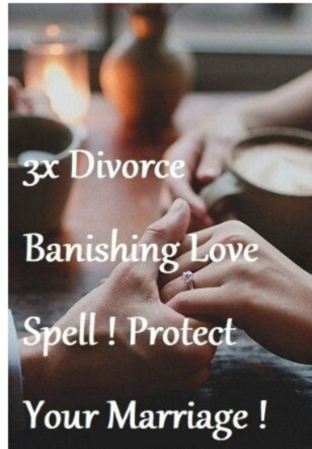 3x Cast Divorce Banishing Love Spell ! Protect Your Marriage ! - Etsy
