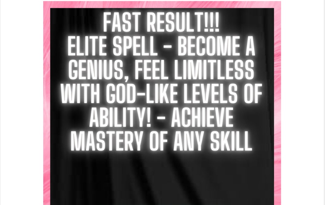 ELITE SPELL - Become a Genius, Feel LIMITLESS With God-like Levels of ...