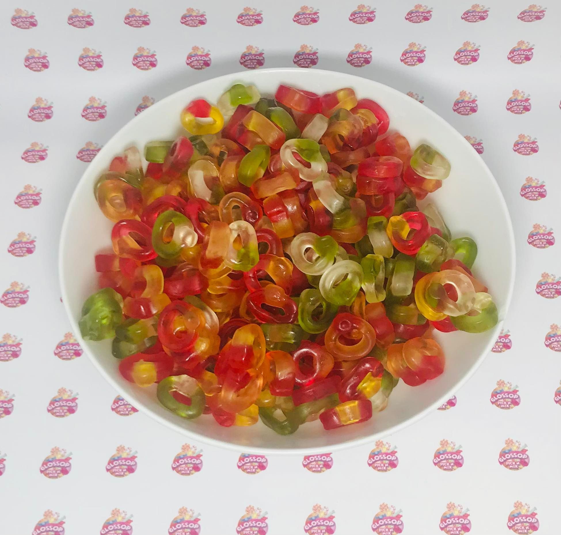Haribo FRIENDSHIP RINGS Gummy Sweets Jelly Candy Party Bags FULL TUB ...