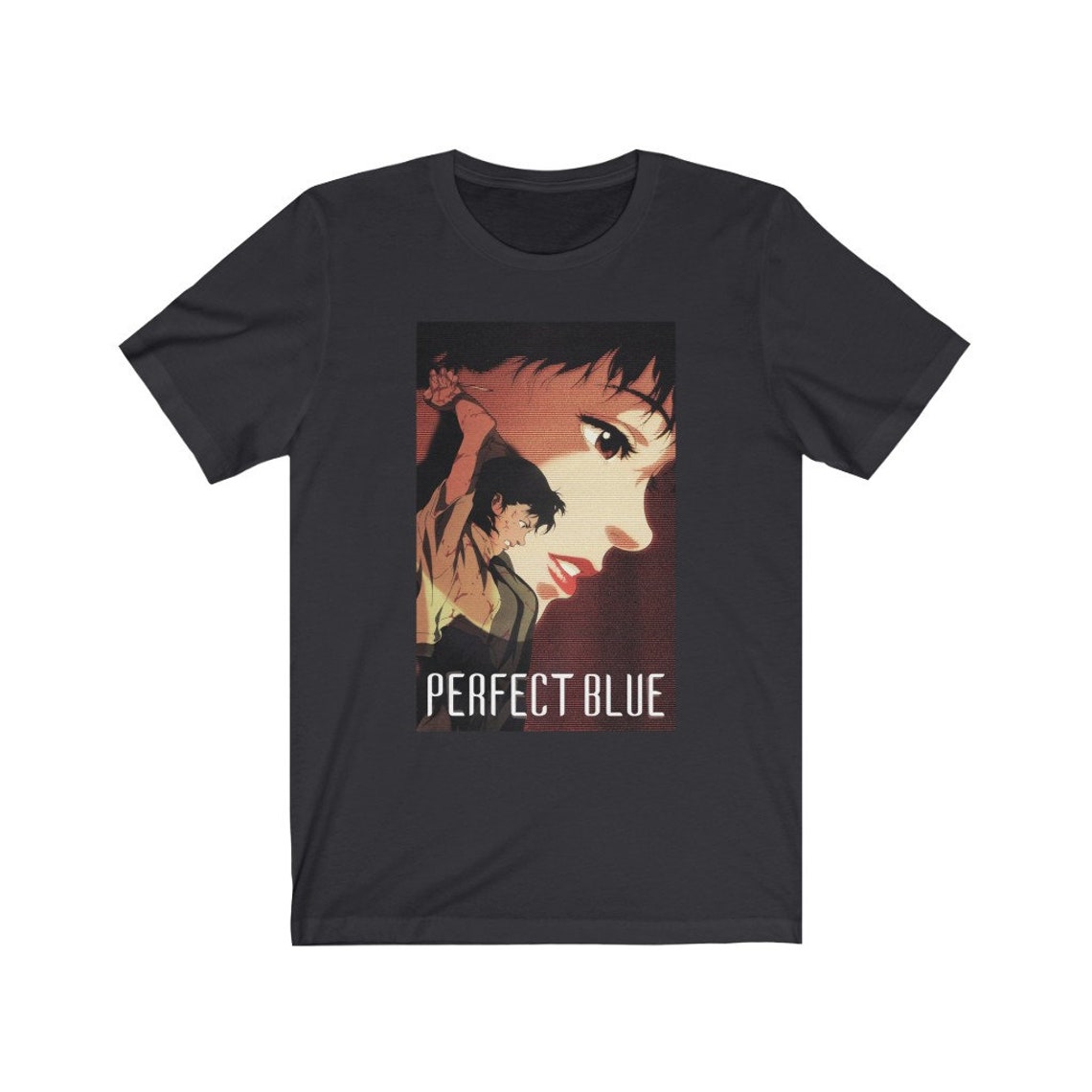 Perfect Blue Anime T-shirt, Satoshi Kon Graphic Tee - Etsy