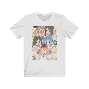Nichijou, Anime T-shirt, Kawai T-shirt, Cat, Cute, Sakamoto - Etsy