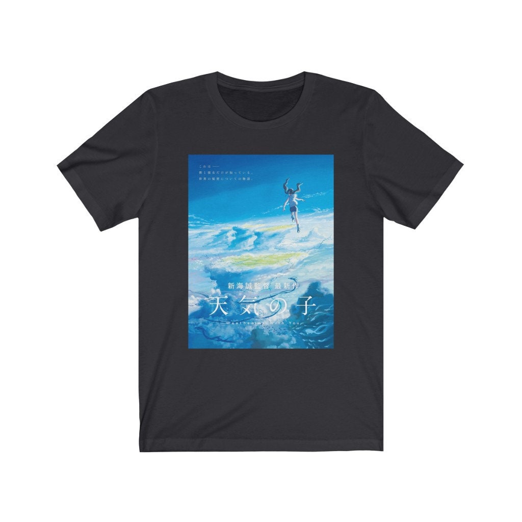 Weathering With You, Tenki No Ko, Anime T-shirt, Makoto Shinkai Shirt ...