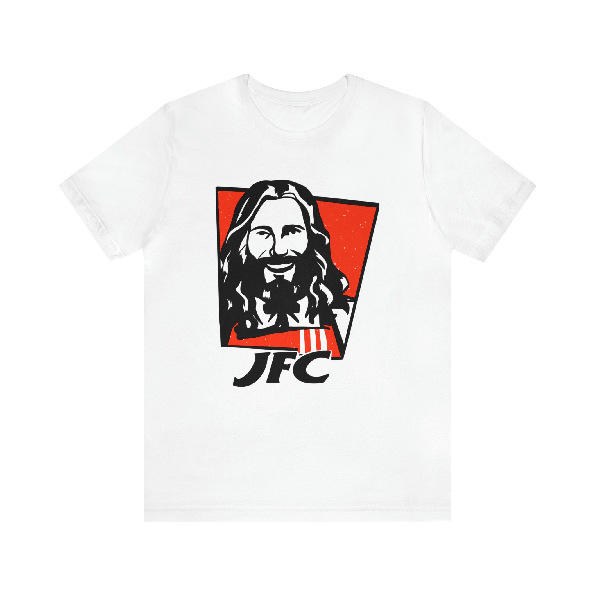 JFC, Jesus Fried Chicken, Hilarious Meme Tee, Funny, Retro Art - Etsy