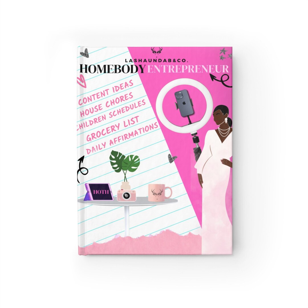 Homebody Entrepreneur Content Creator Journal - Etsy