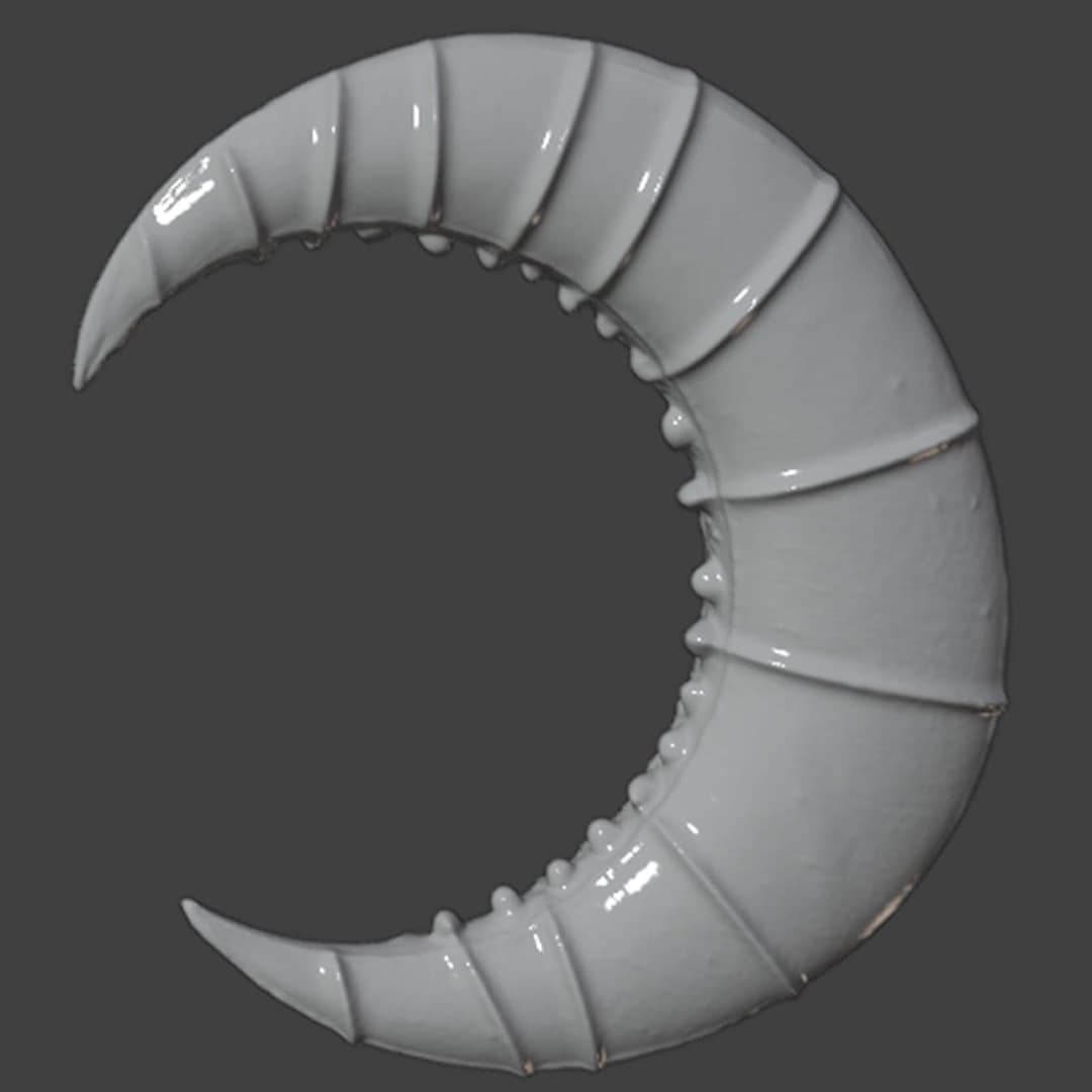 Crescent Moon 3D Model - STL Files for 3D Printing | Digital Download ...