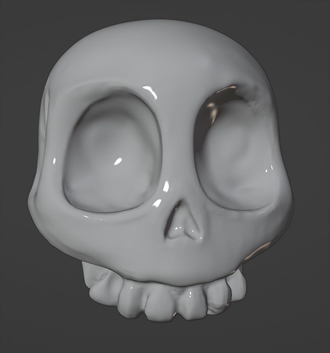 Cute Baby Skull STL File Digital Download 3D Printable 3D Digital ...