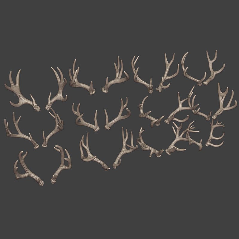 Reindeer Antlers Stl - Etsy UK
