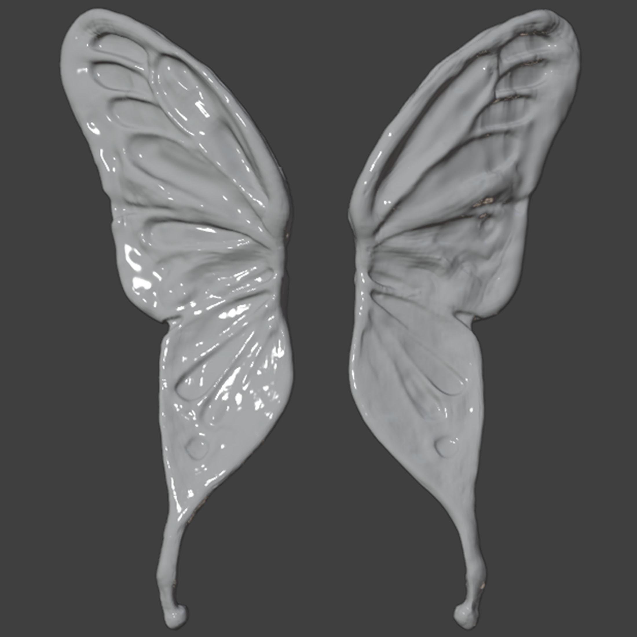 Butterfly Wings 3D Model - STL File for 3D Printing | Digital Download ...