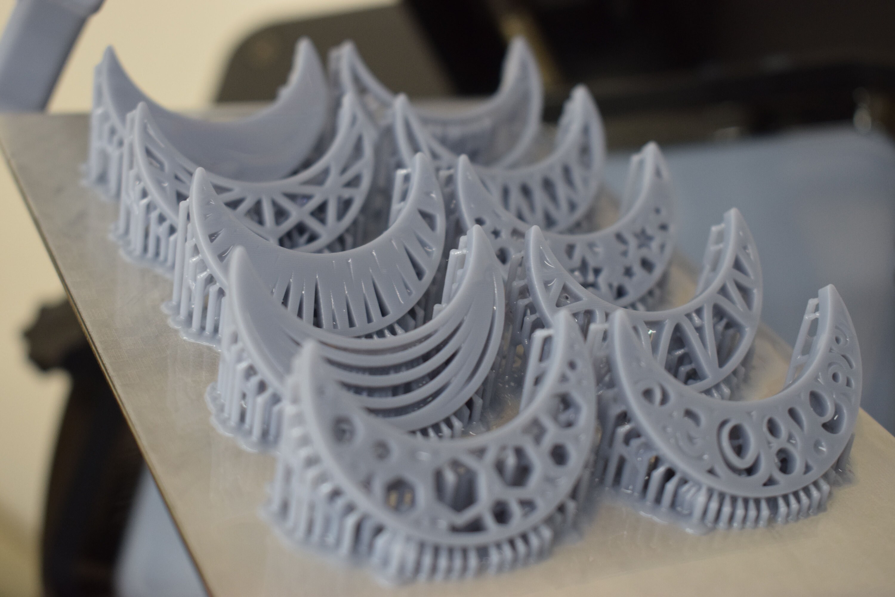 Mystical Crescent Moon Collection STL File Digital Download 3D ...