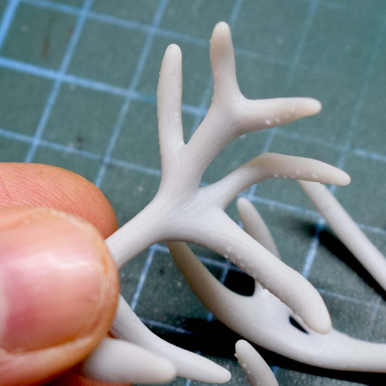 Deer Antlers Collection - 12 STL Files for 3D Printing | Digital ...