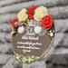 Nikkah Ring Tray,pastel Blue Flowers Engagement Mirror Ring Plate,red ...
