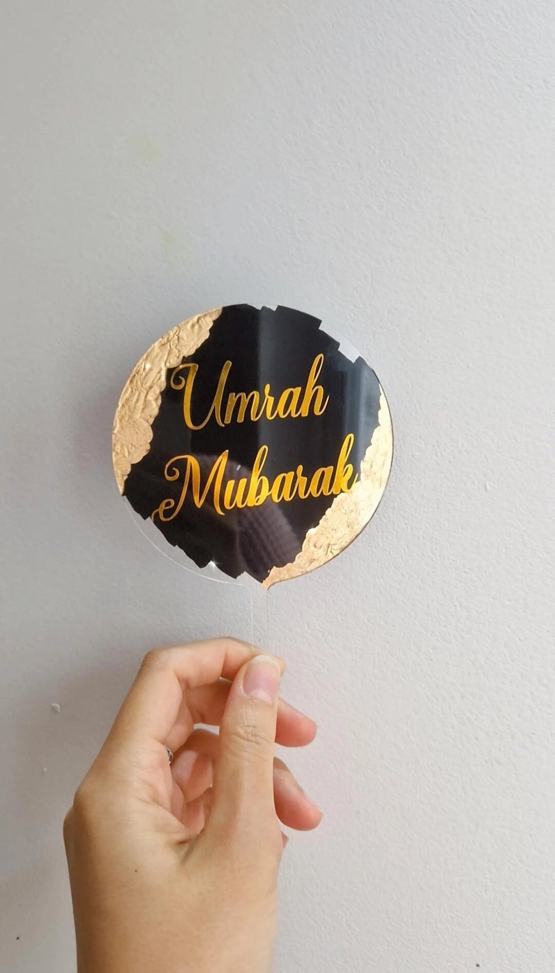 Umrah Mubarak Cake Topper Islamic Cake Topper Personalised - Etsy