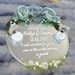 Nikkah Ring Tray,pastel Blue Flowers Engagement Mirror Ring Plate,red ...